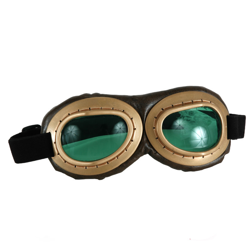Aviator Goggle GLD-BRW/GR - Planewear