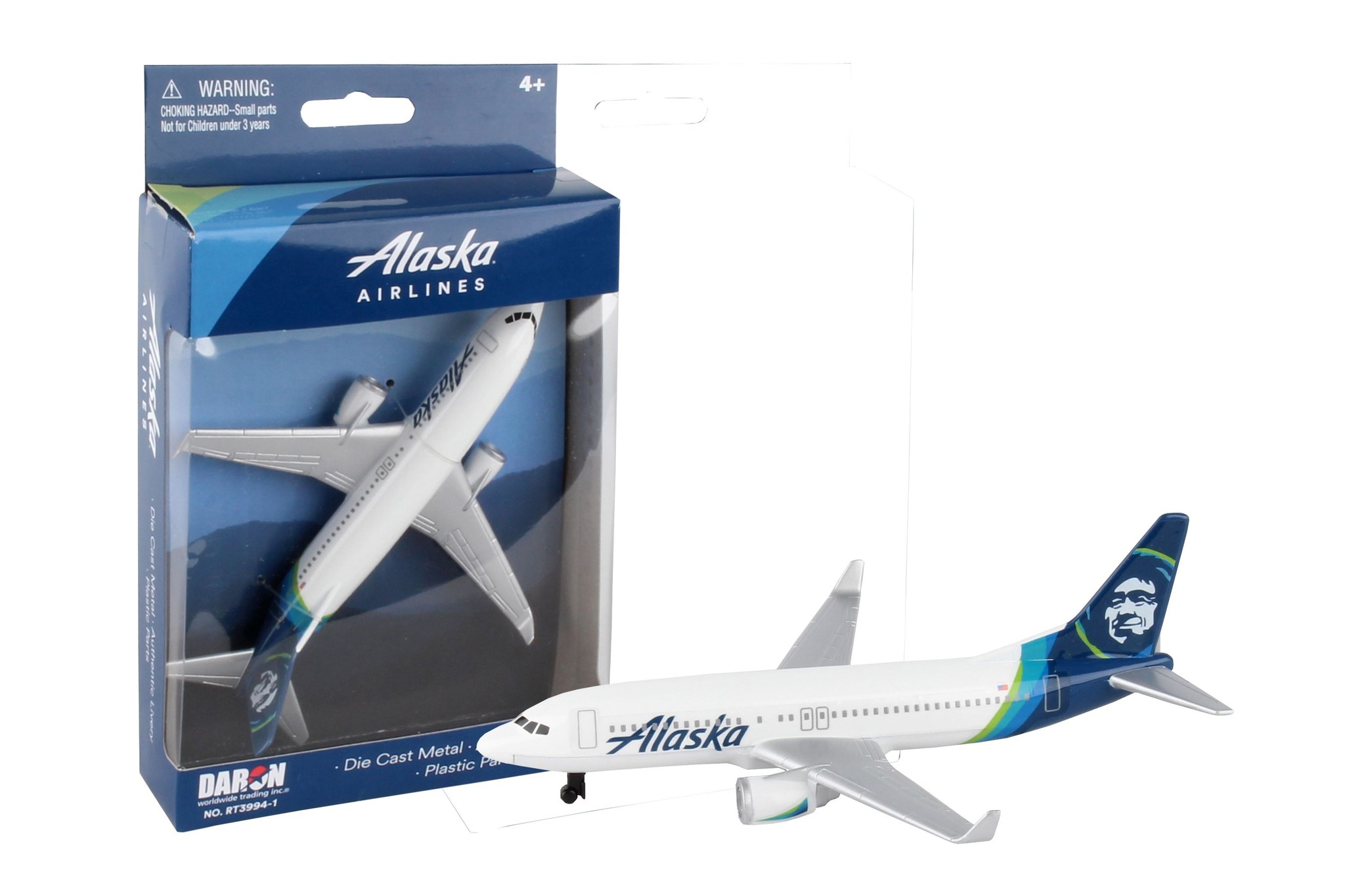 Alaska Airlines Play Airplane Toy - Planewear