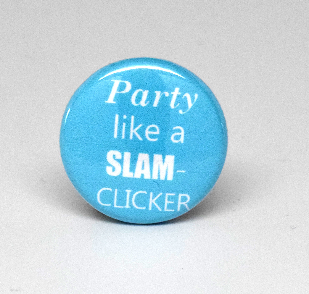 Airplane Button Party Like a Slam Clicker - Planewear