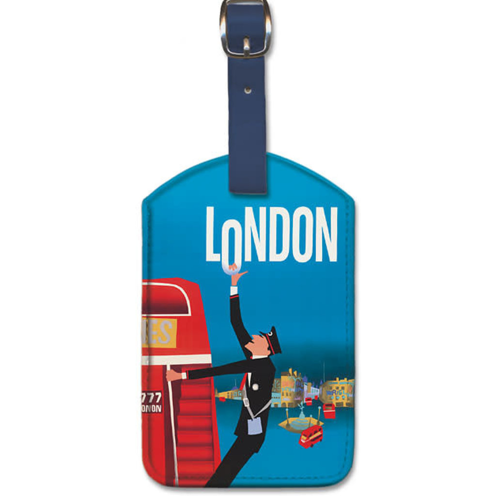 Luggage Tag Pan Am London - Planewear
