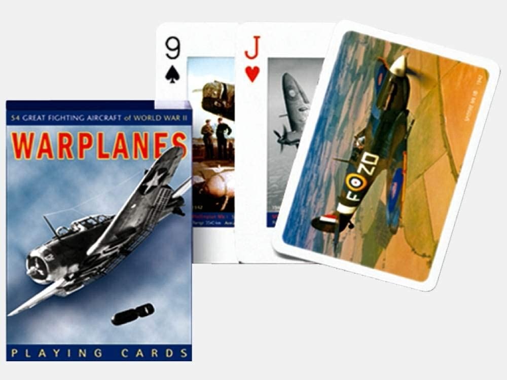 WWII Warplanes Playing Cards - Planewear