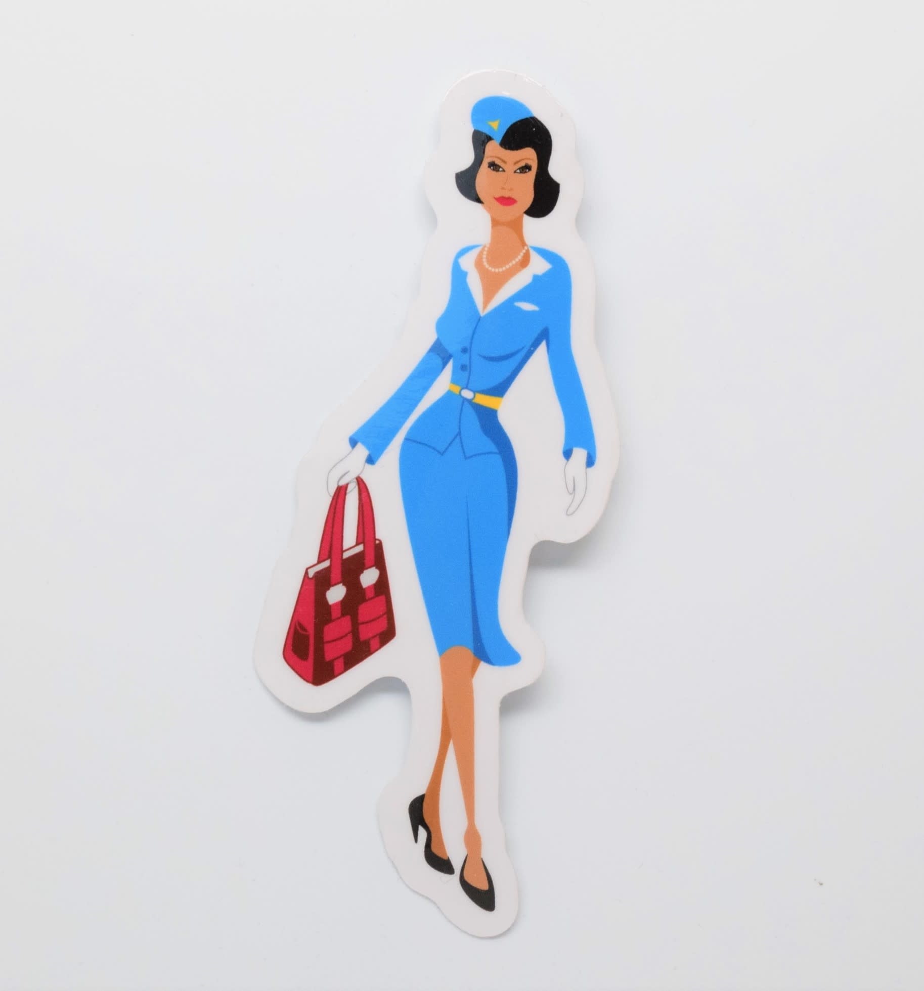 Jumpseat "Jackie" Cut out Sticker - Planewear