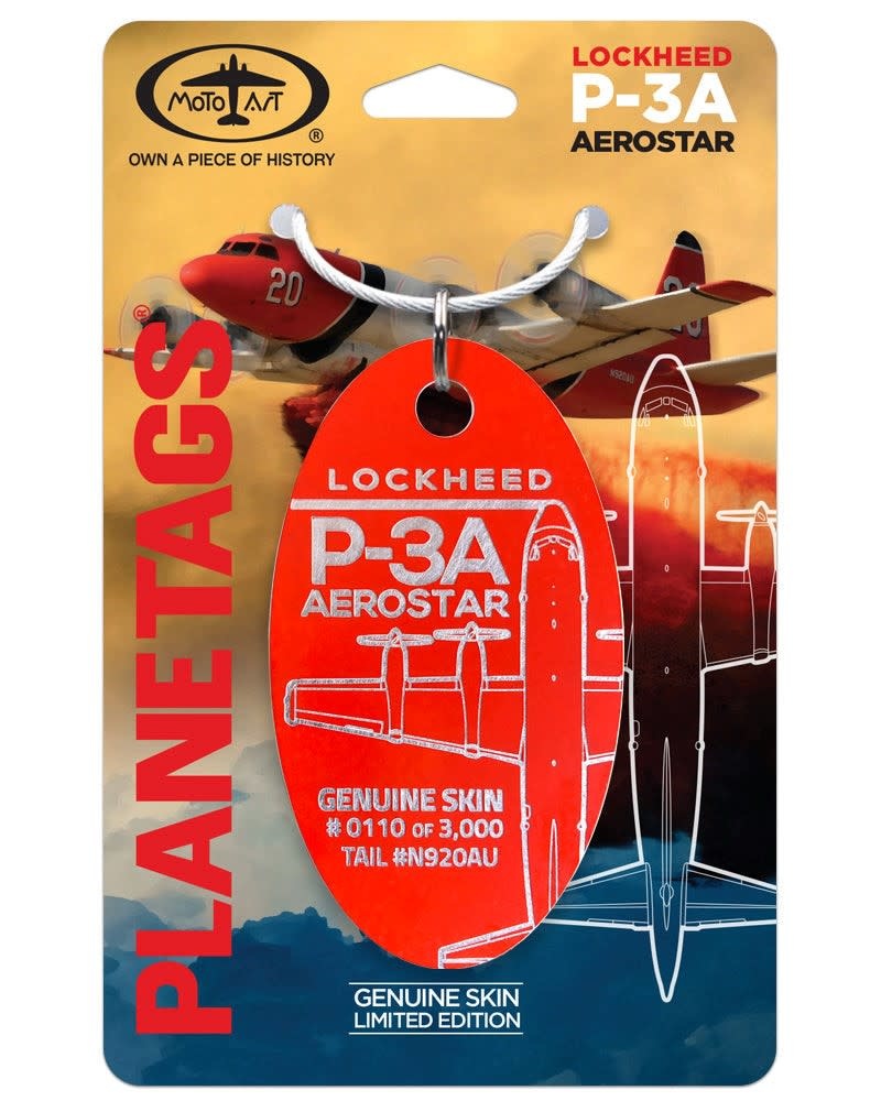 Plane Tag P-3A Aerostar-Orange ️ - Planewear
