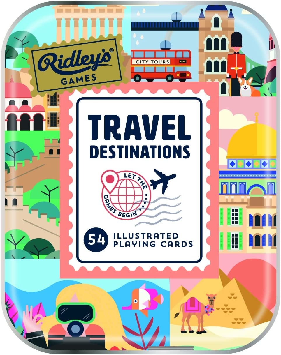 Travel Destinations Playing Cards ️ - Planewear
