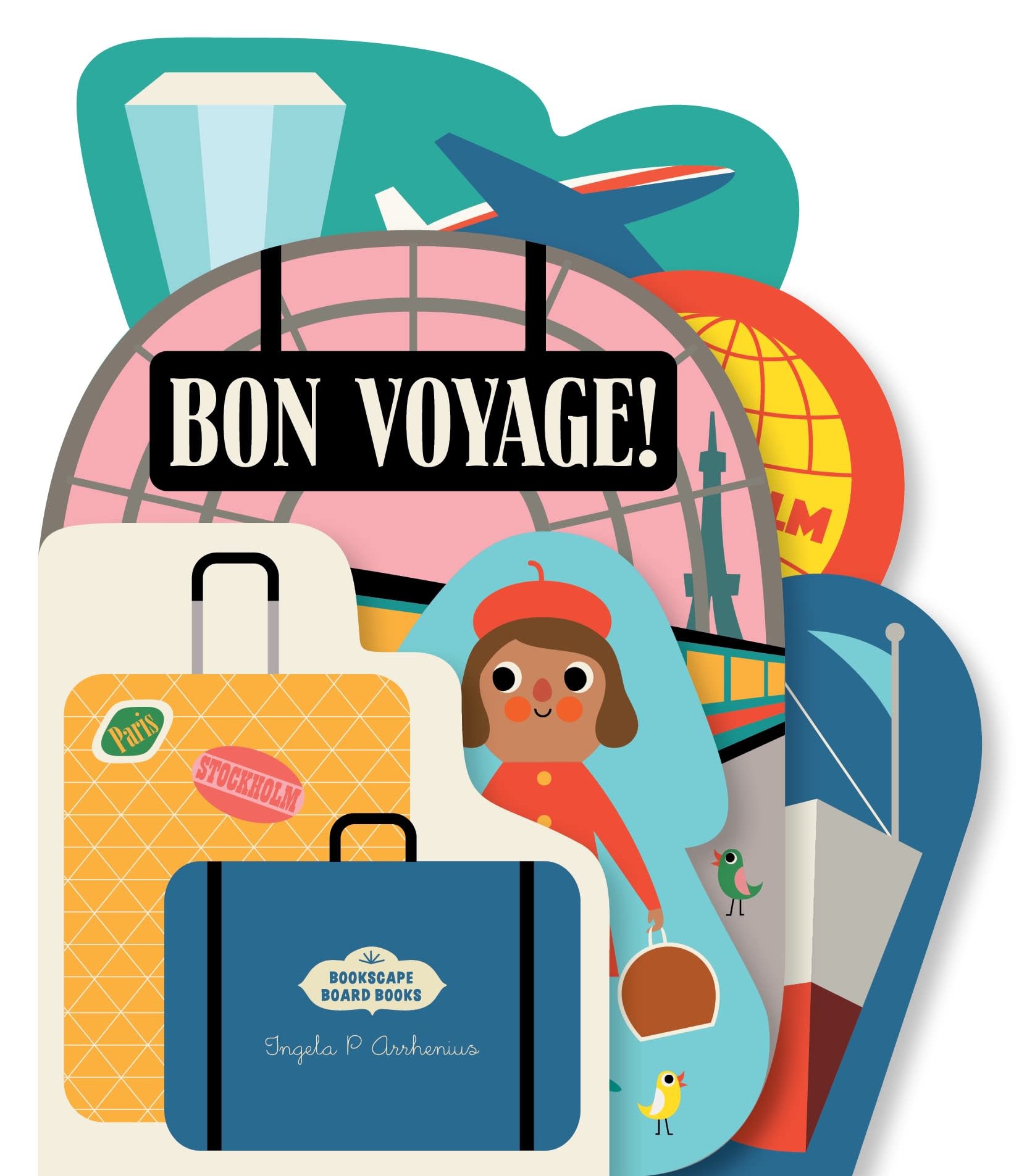 Kids Game: Bon Voyage! Board Book - Planewear