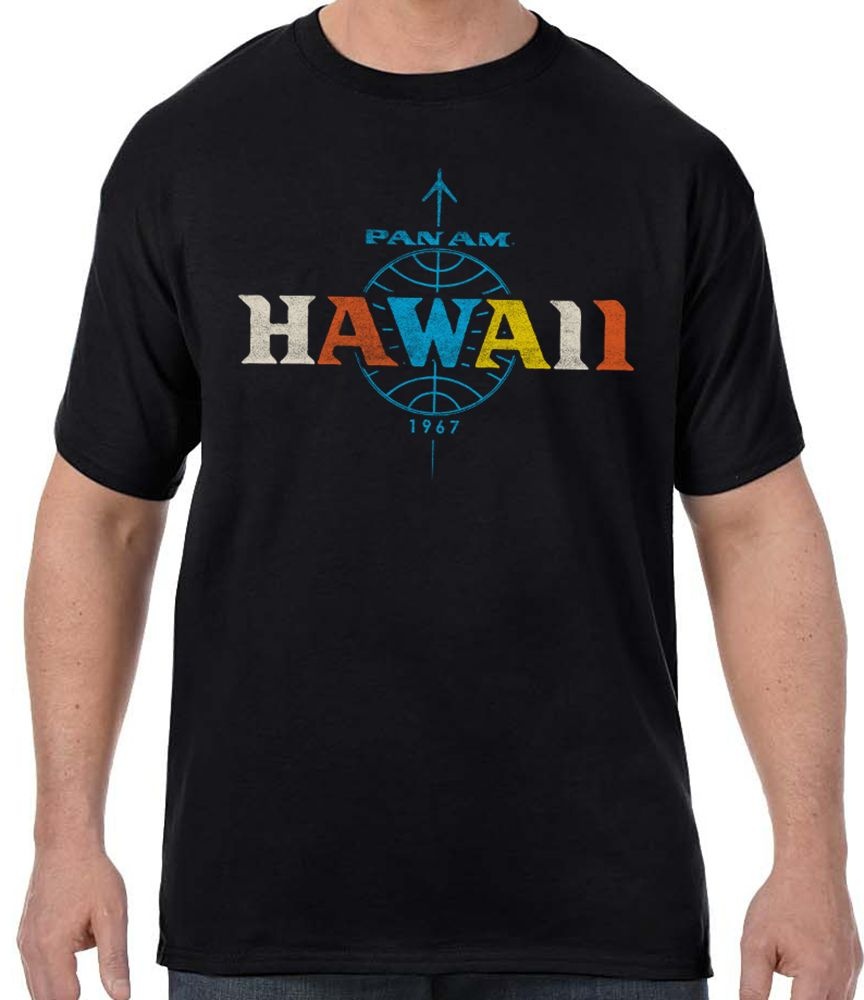 Pan Am Mens Hawaii 1967 Black - Planewear