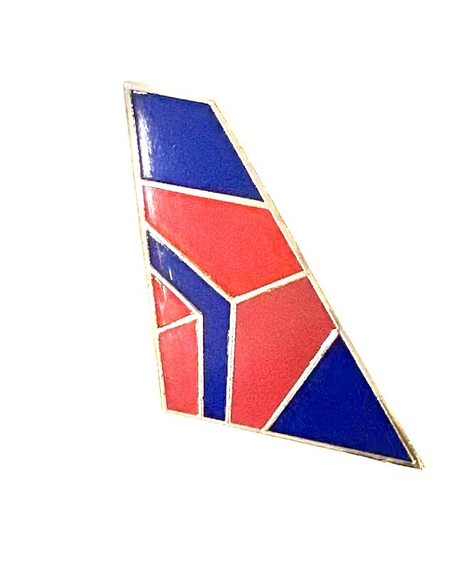 Collector's Airline Pin: Delta Logo Tail ️ - Planewear