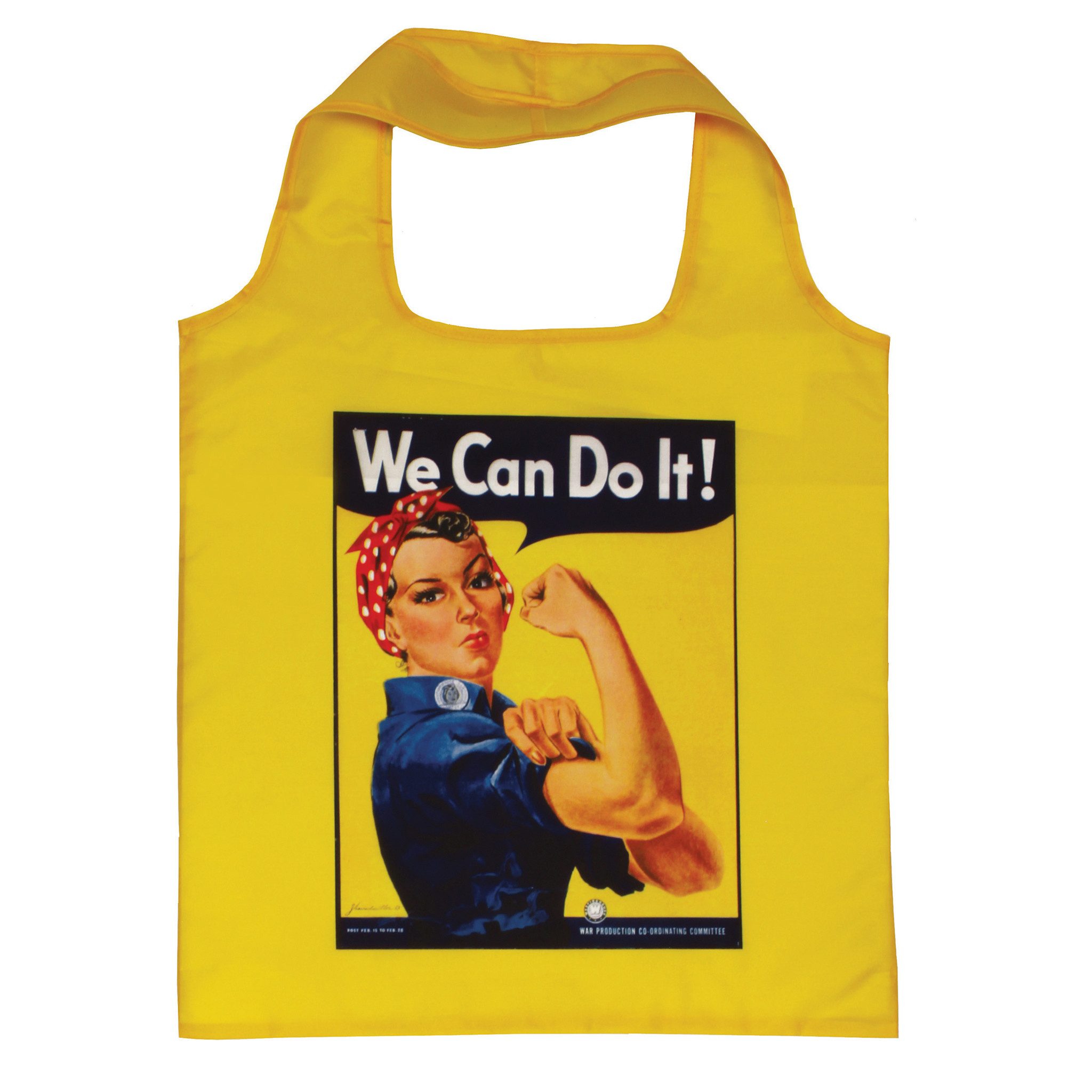 Reusable Tote Bag: Rosie the Riveter ️ - Planewear