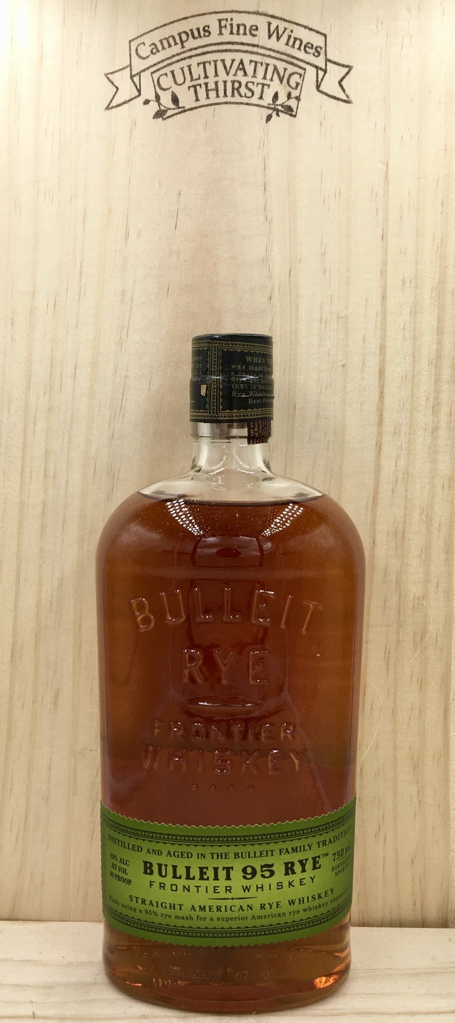 Bulleit Rye 750ml - Campus Fine Wines