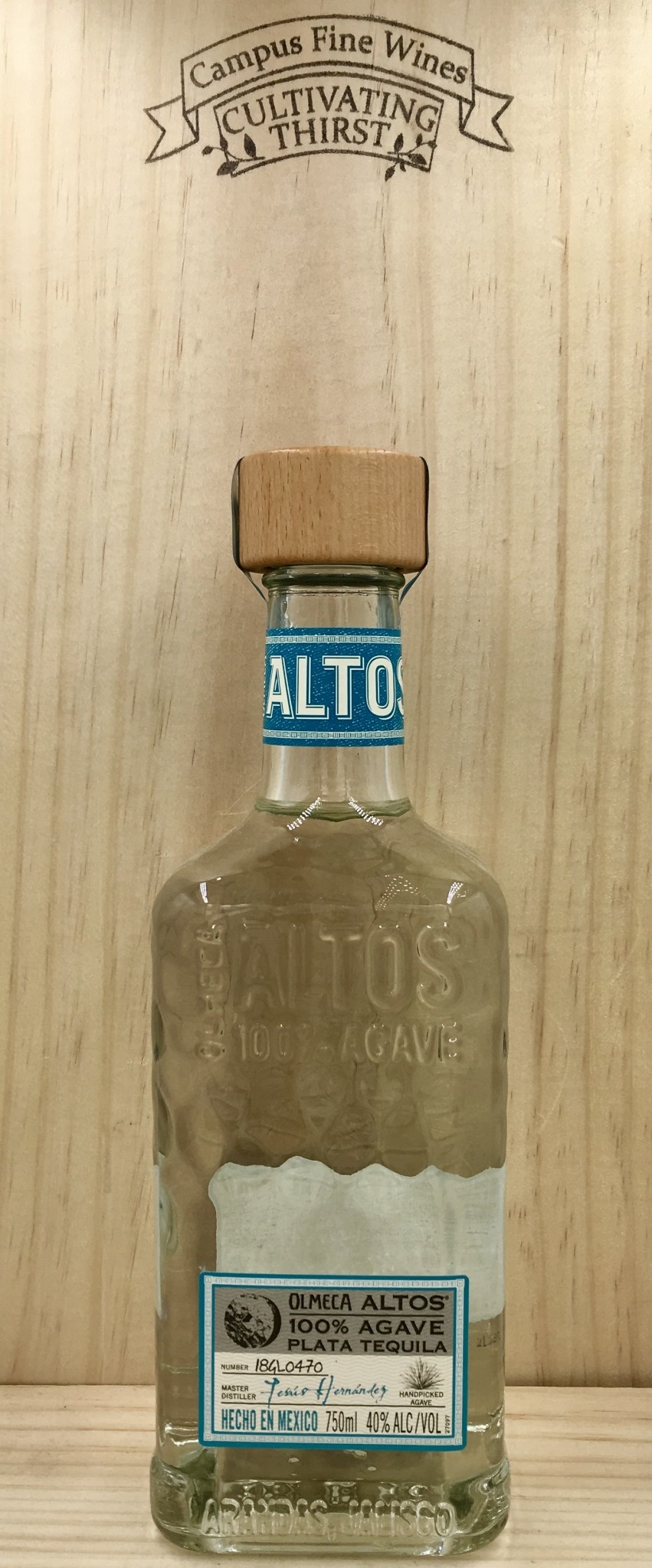 Olmeca Altos Blanco Tequila 750ml - Campus Fine Wines