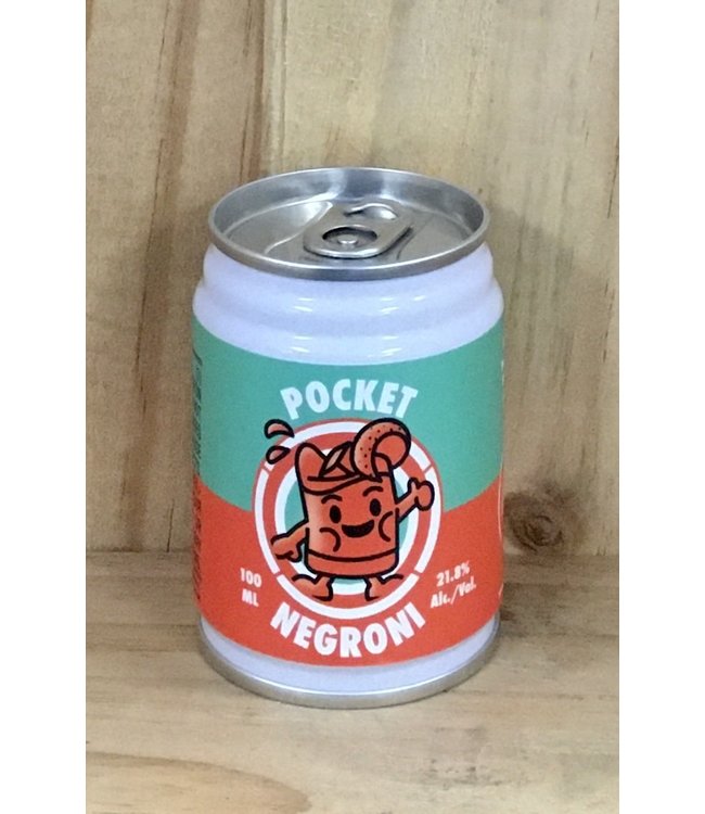 Pocket Negroni 100ml can - Campus Fine Wines