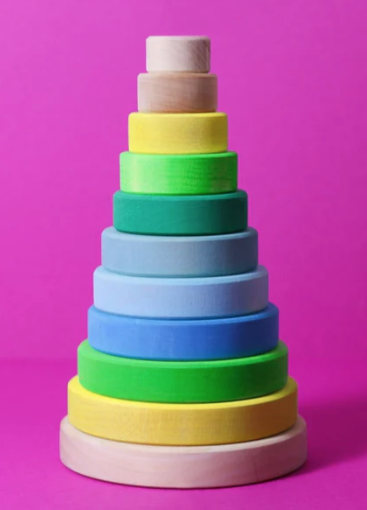 Conical Tower Neon - Green - Angellina's Toy Boutique