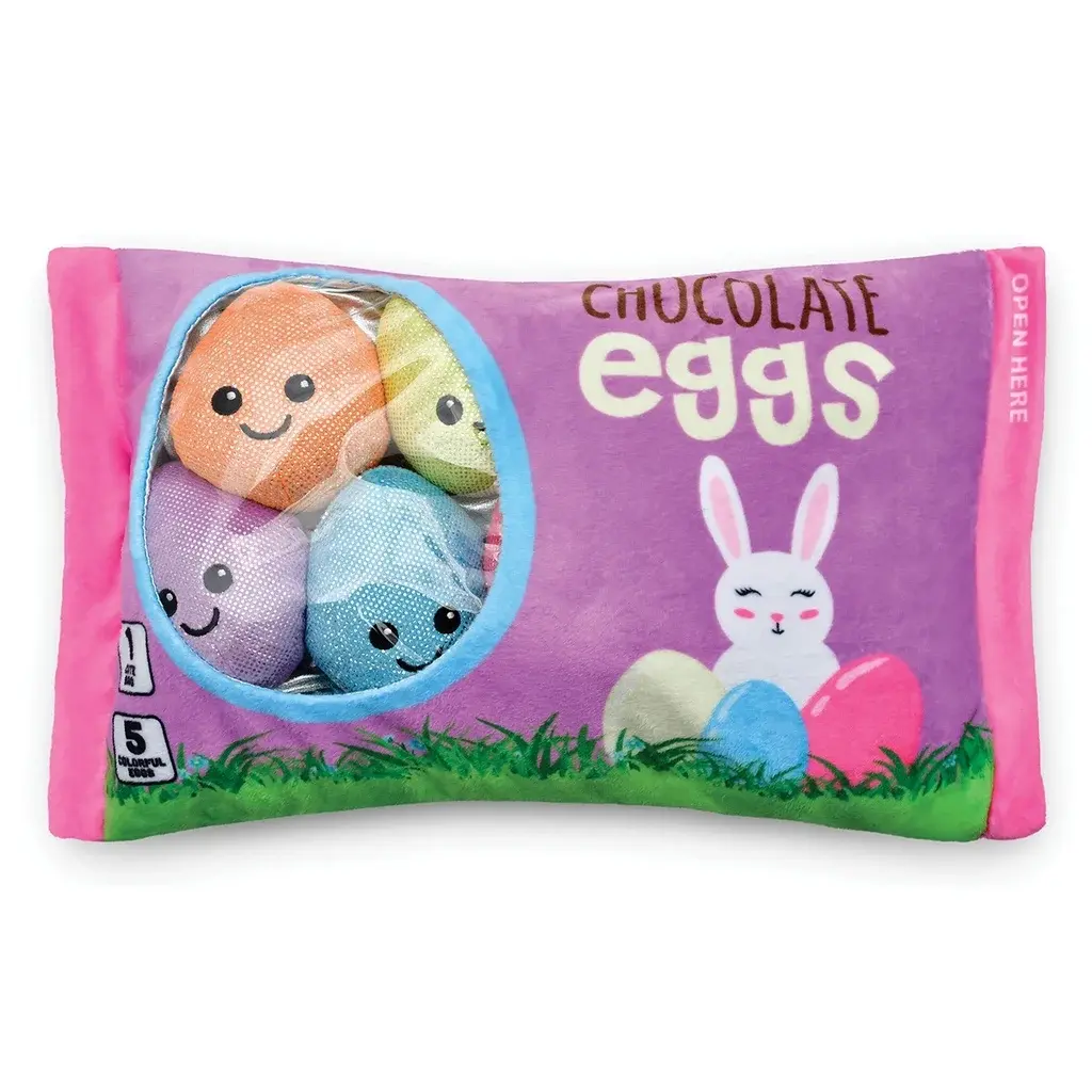 Chocolate Easter Egg Buddies Packaging Fleece Plush - Angellina's Toy ...
