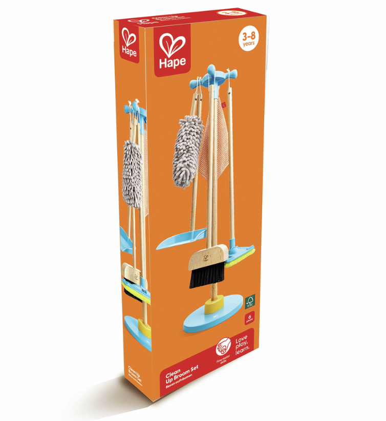 Clean-Up Broom Set - Angellina's Toy Boutique