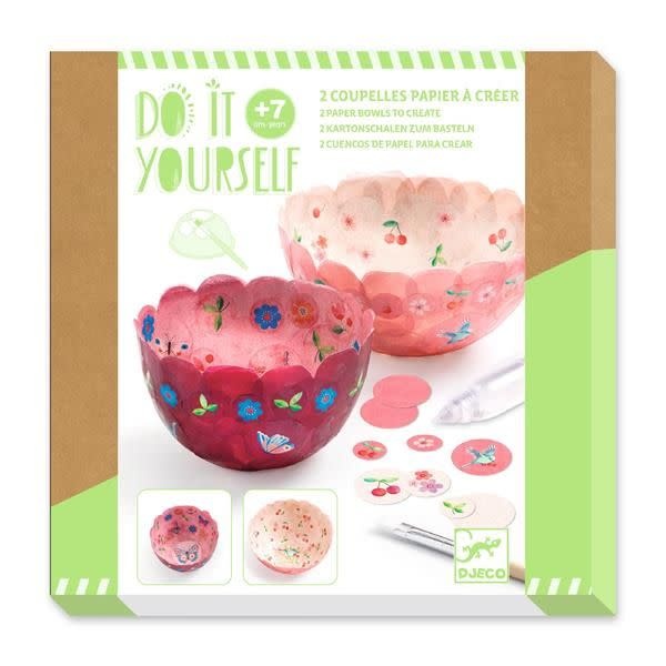 Do It Yourself In The Air Paper Bowls To Create - Angellina's Toy Boutique