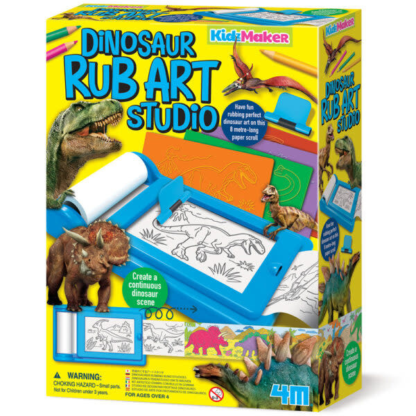 Dinosaur Rub Art Studio - Angellina's Toy Boutique