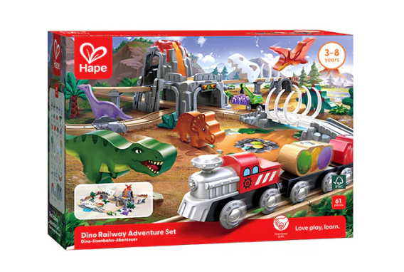 Dinosaur Railway Adventure Set - Angellina's Toy Boutique