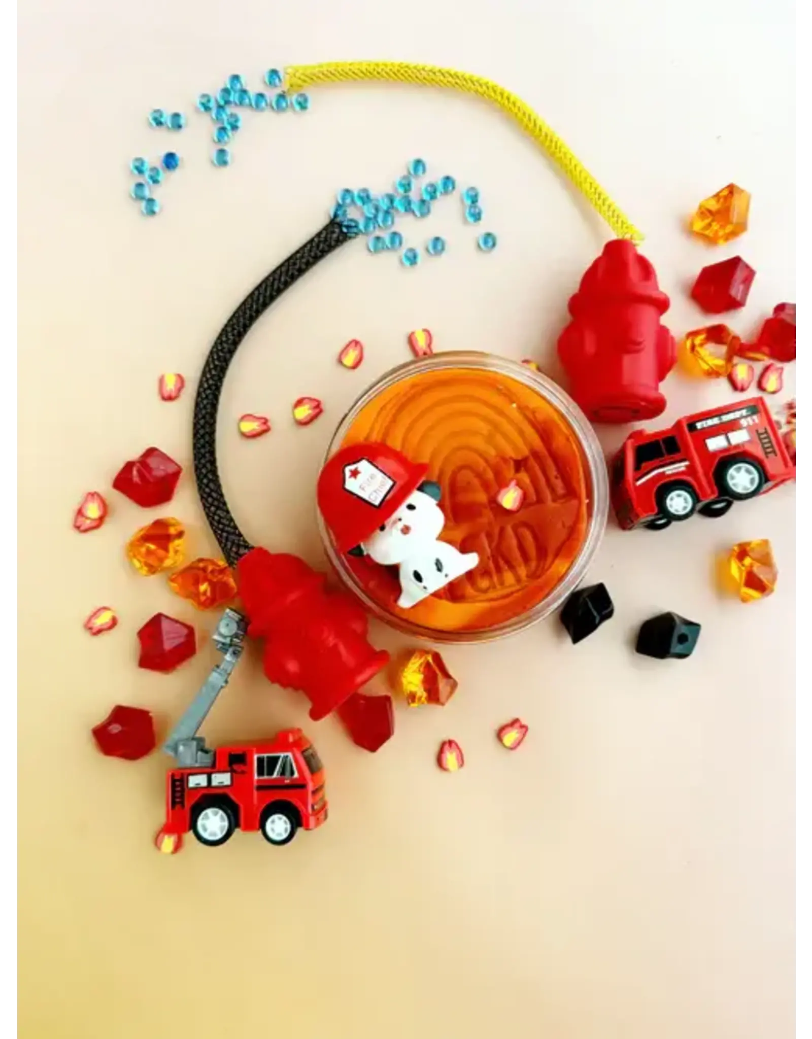 Fire Station (Cherry Mango) KidDough Play Kit - Angellina's Toy Boutique