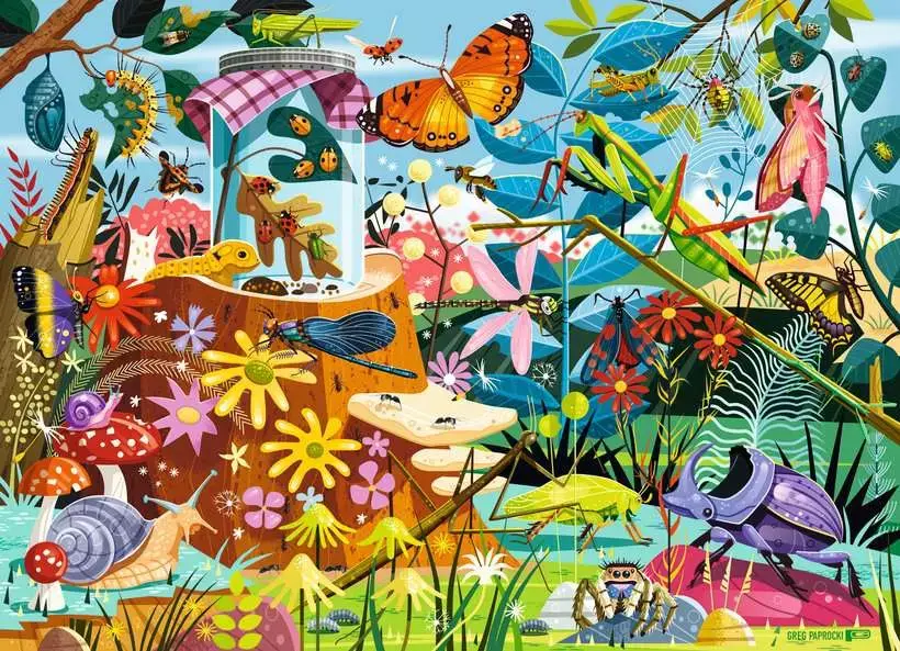 Ravensburger Backyard Bug World 60 Piece Puzzle - Angellina's Toy Boutique