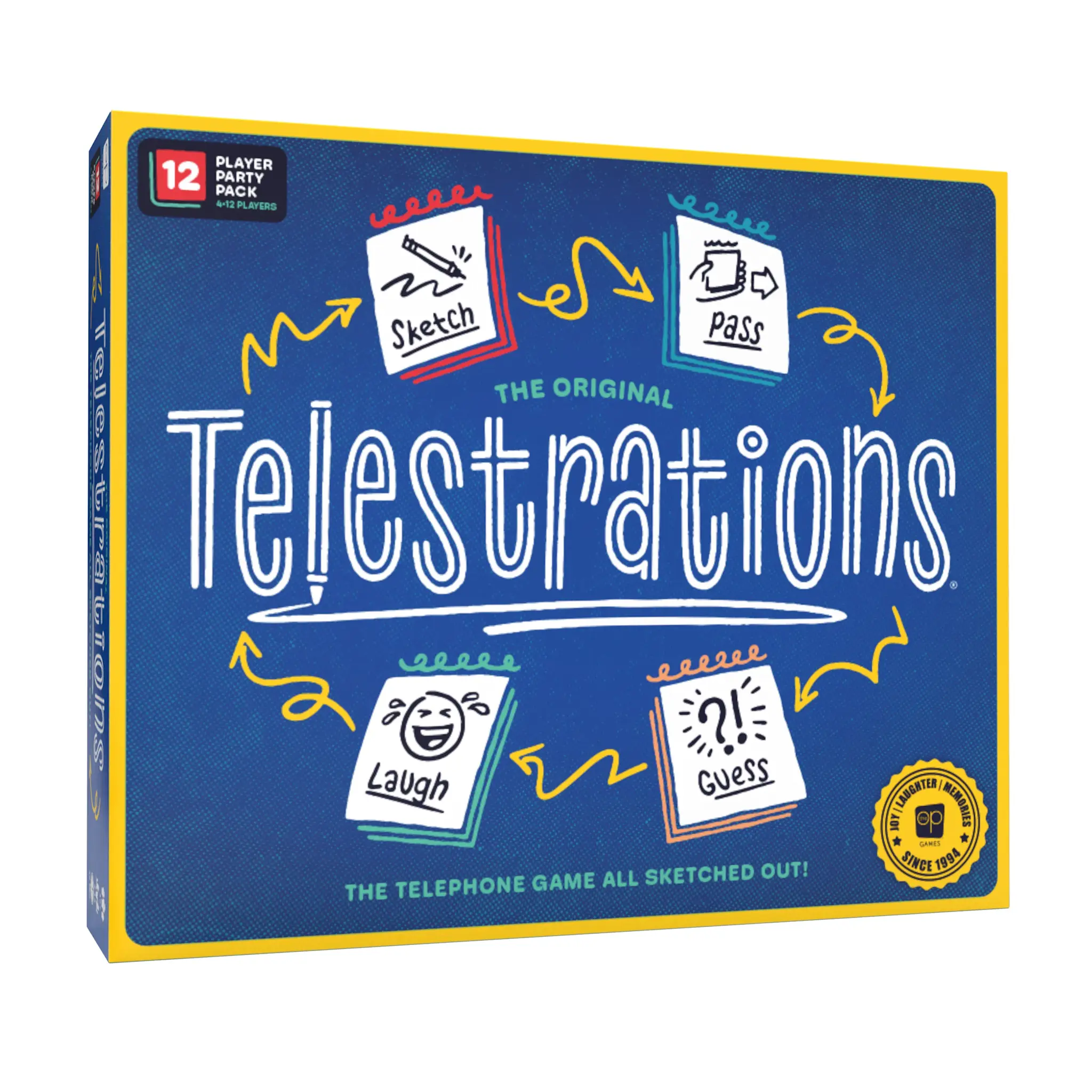 The Original Telestrations - 12 Player Party Pack - Angellina's Toy ...