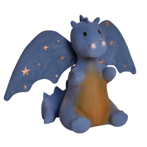 Baby Midnight Dragon Natural Rubber Rattle with Wrinkle Wings ...