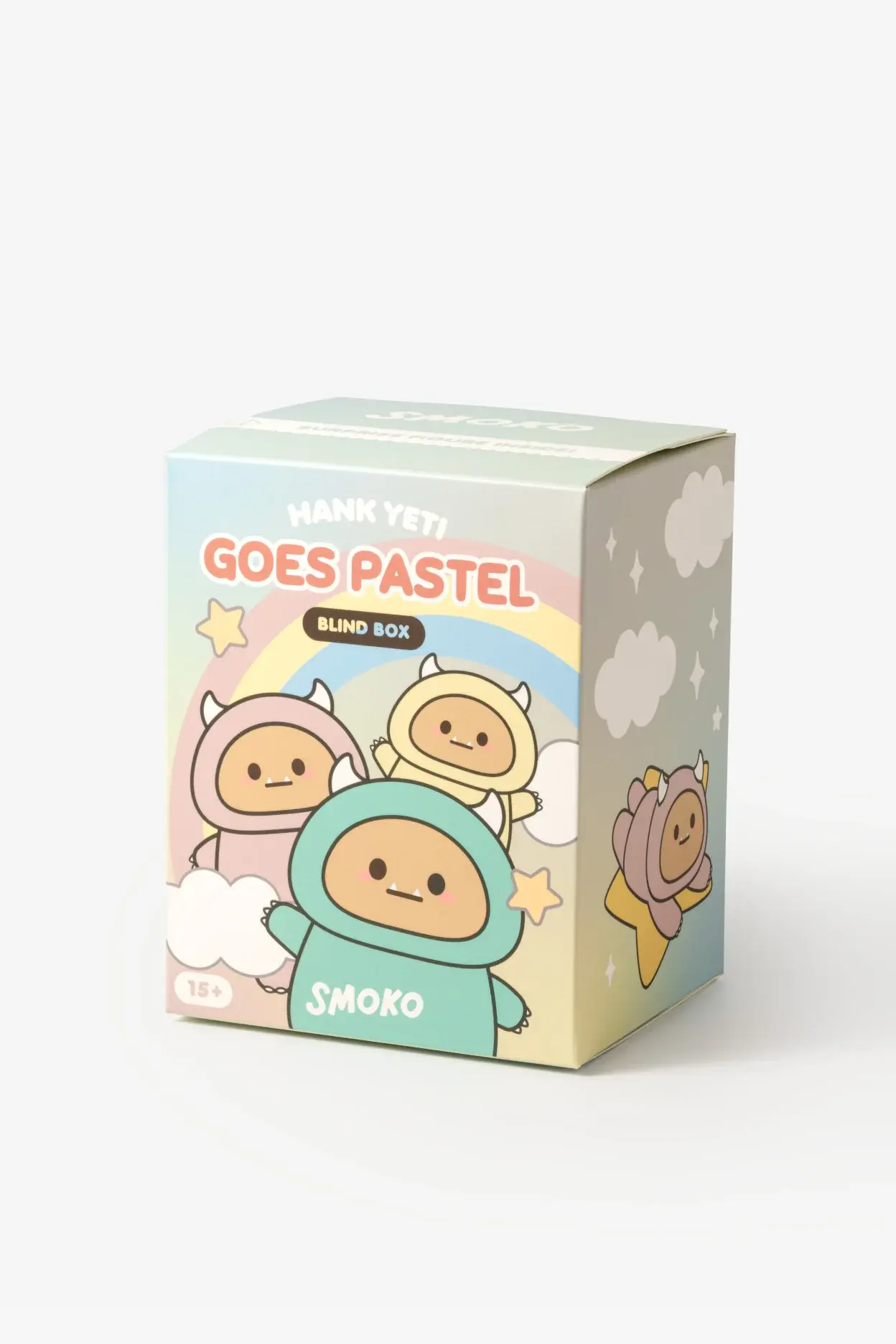 Pastel Hank Yeti Blind Box Keychain - Angellina's Toy Boutique