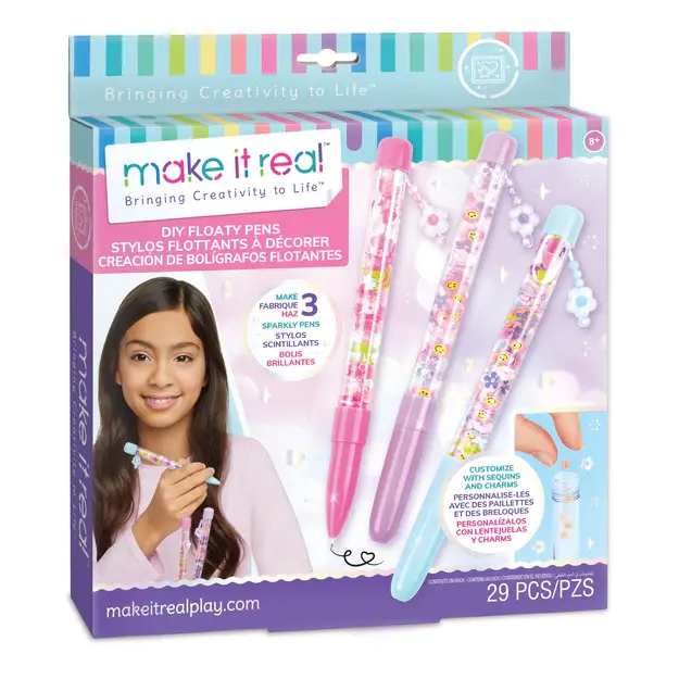 Make It Real DIY Floating Pens - Angellina's Toy Boutique