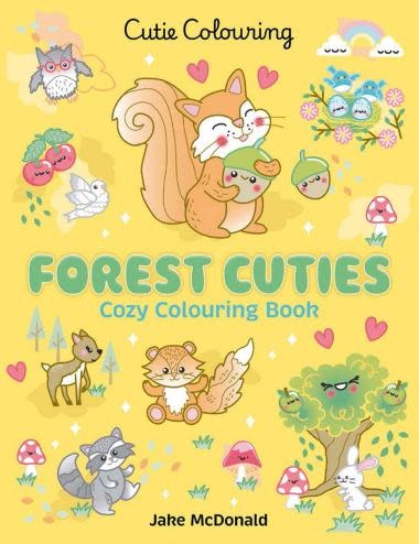 Forest Cuties: Colouring Book - Angellina's Toy Boutique