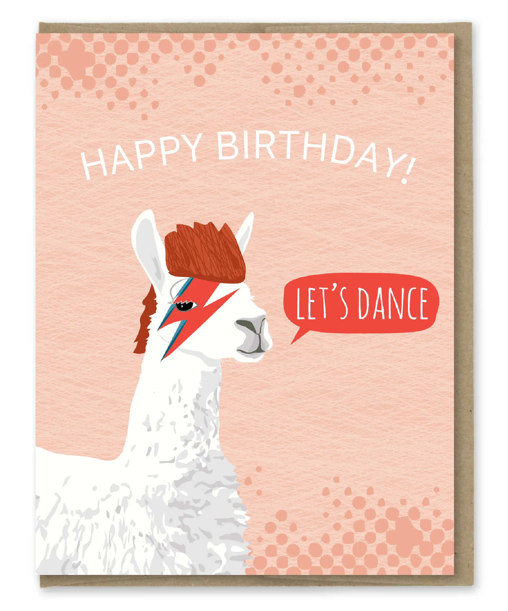 Bowie Llama Birthday Card - Venture Quality Goods