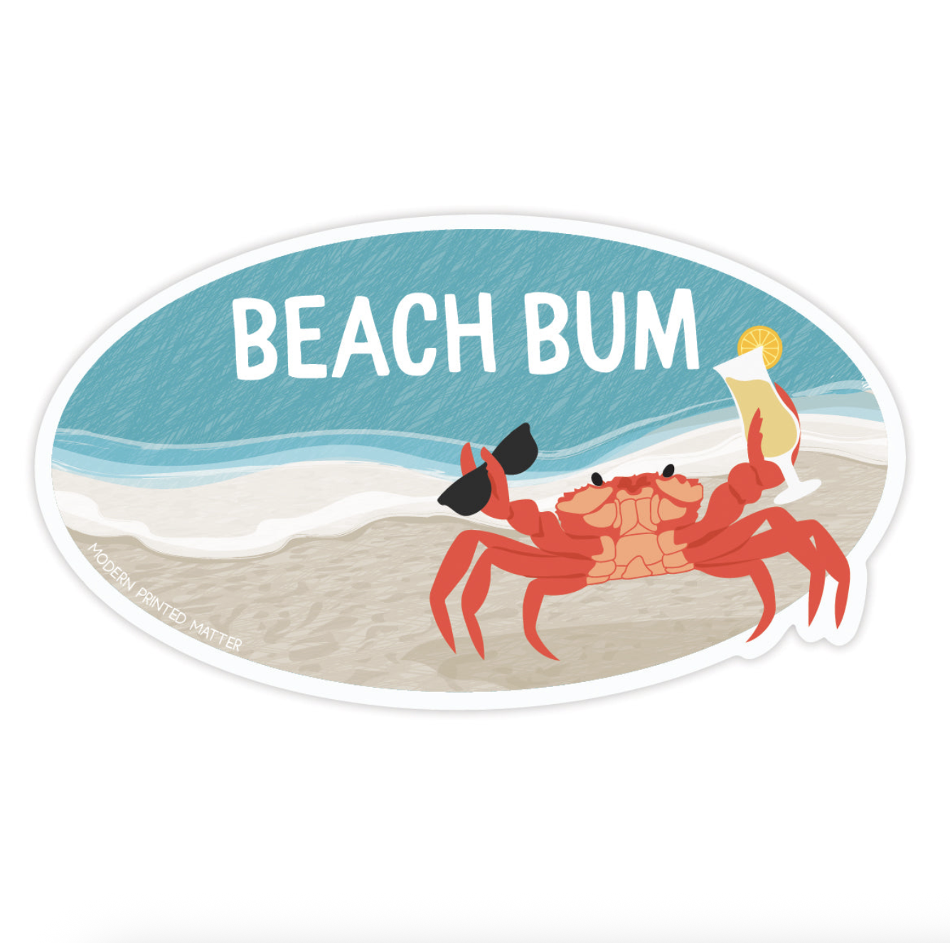Beach Bum Sticker - Venture Quality Goods
