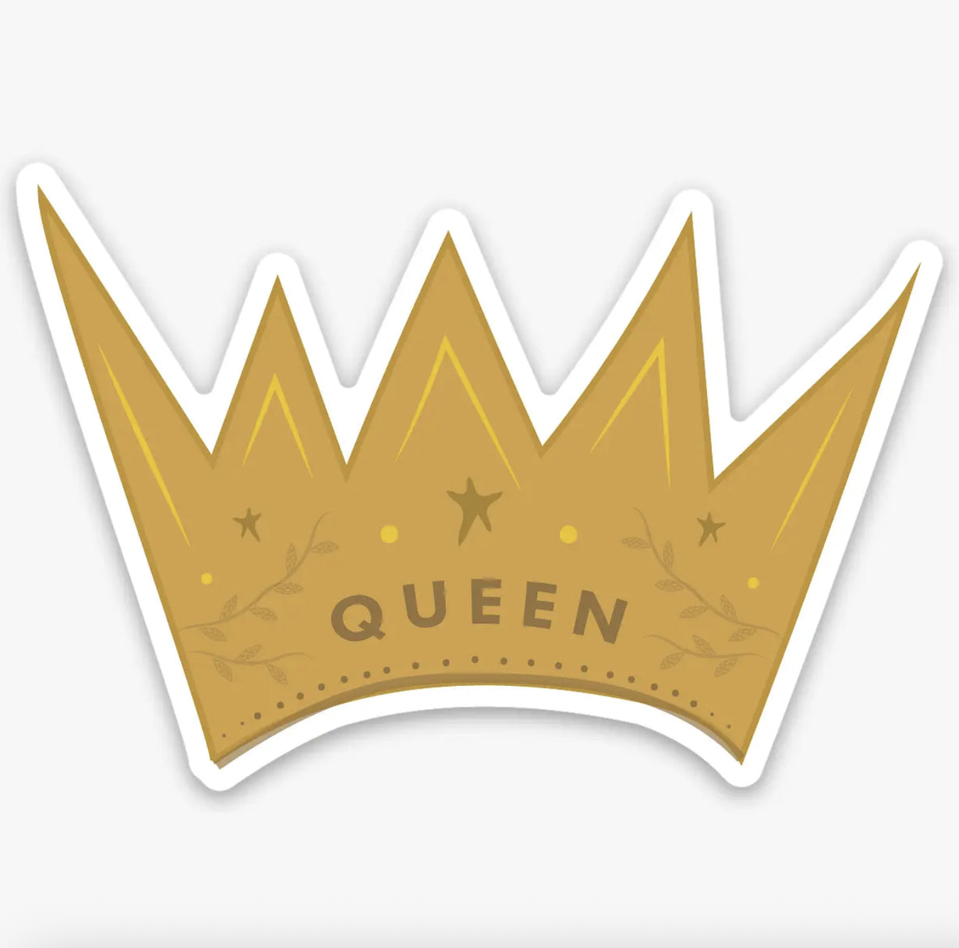 Queen Crown Sticker - Venture Quality Goods
