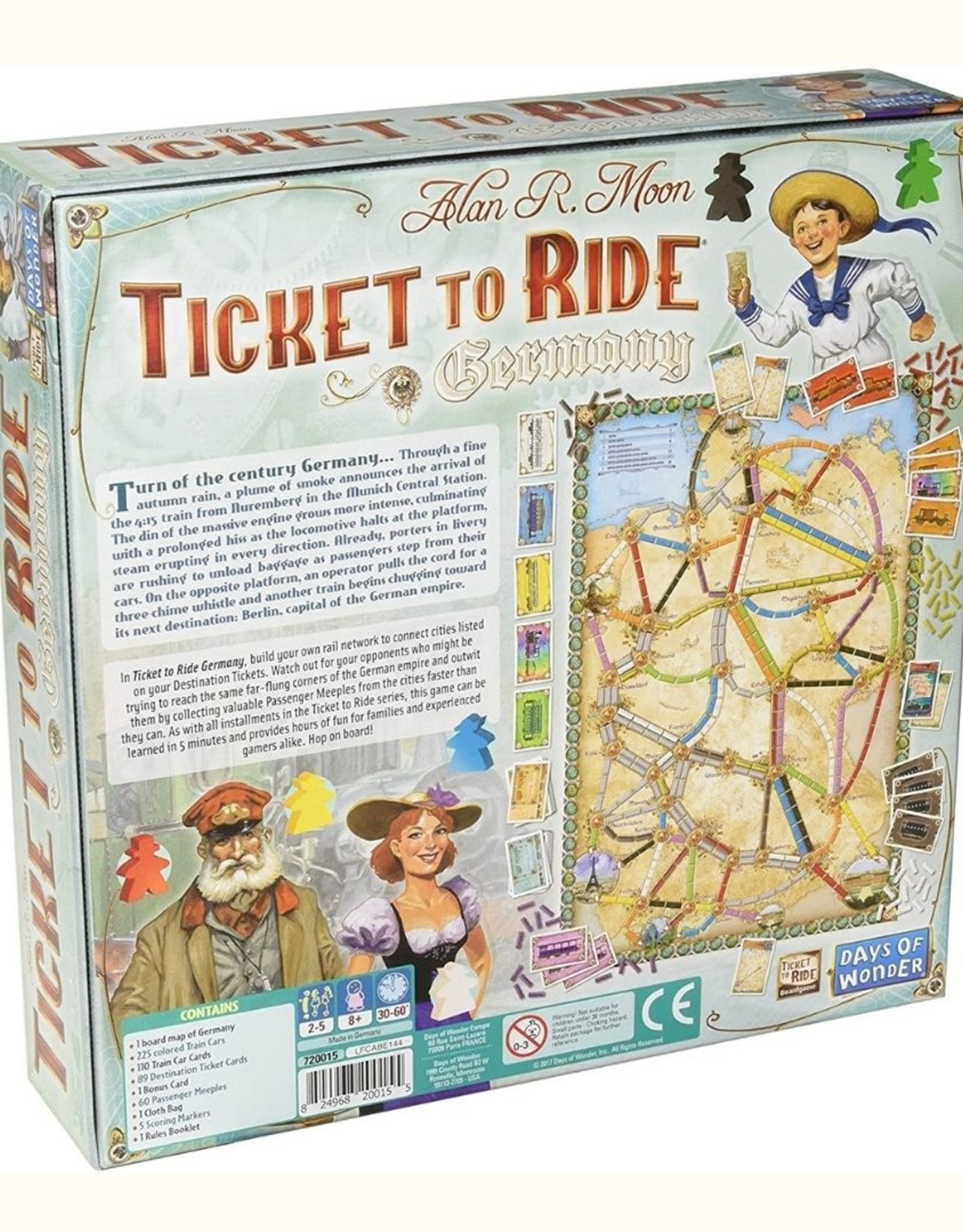 German Box Ticket To Ride