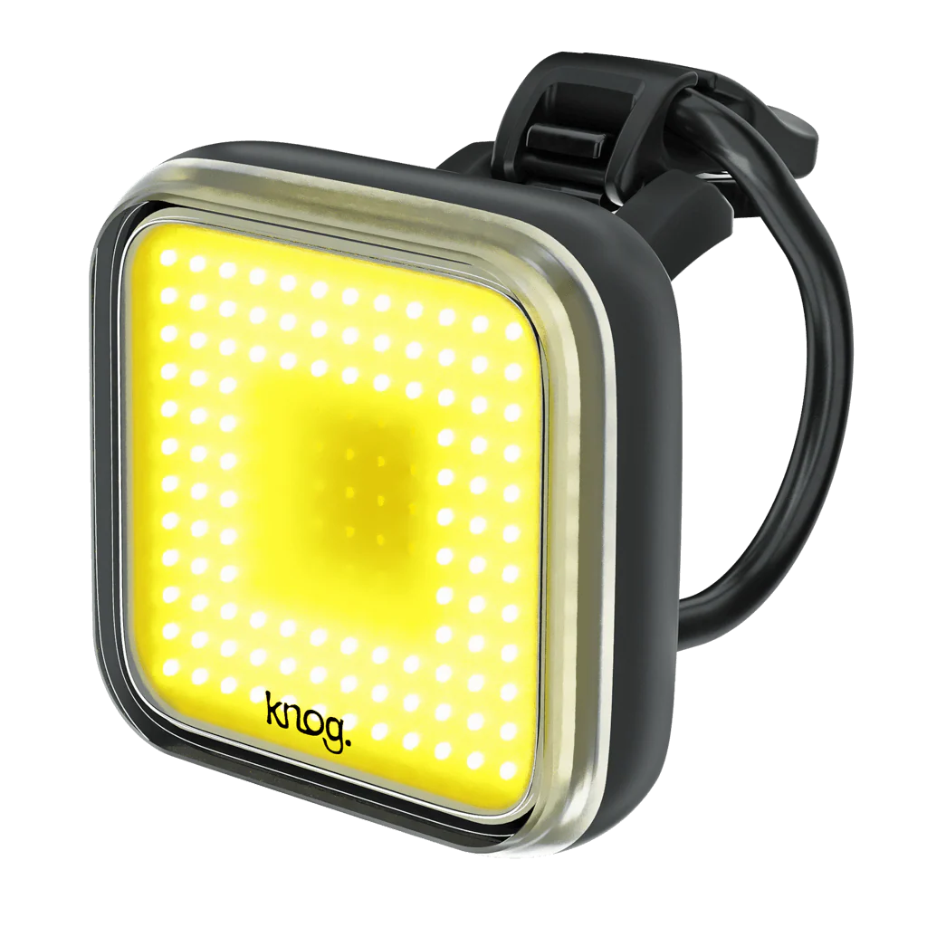KNOG, Headlight, Blinder Square, Black - The Cyclery