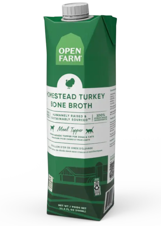 Open Farm Bone Broth Turkey 32 OZ - Ruff Haus Pets
