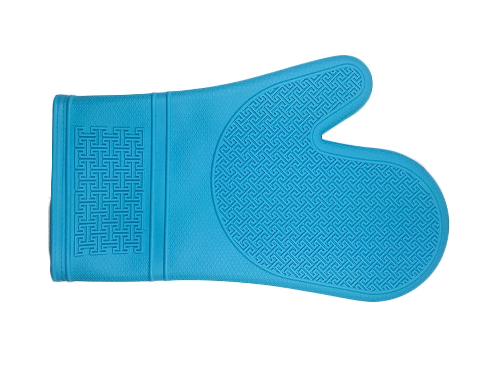 Silicone Mitt, Aqua - Zest Kitchen Shop