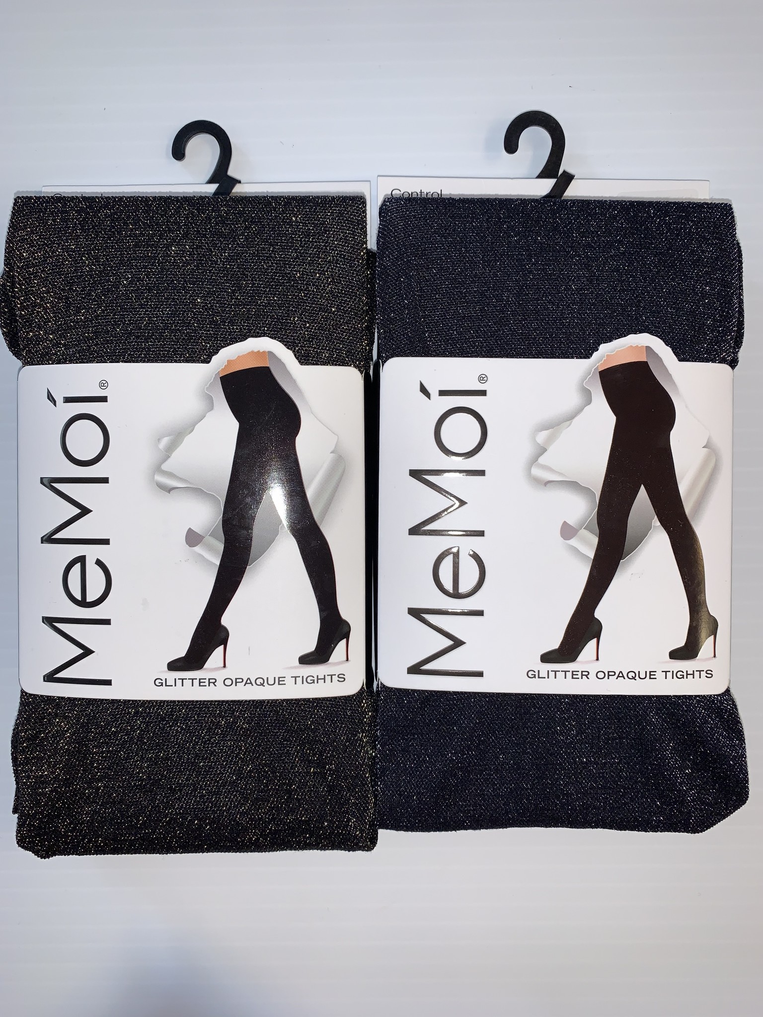 Memoi Women's Glitter Opaque Fashion Tight MO-357 - Sox World Plus