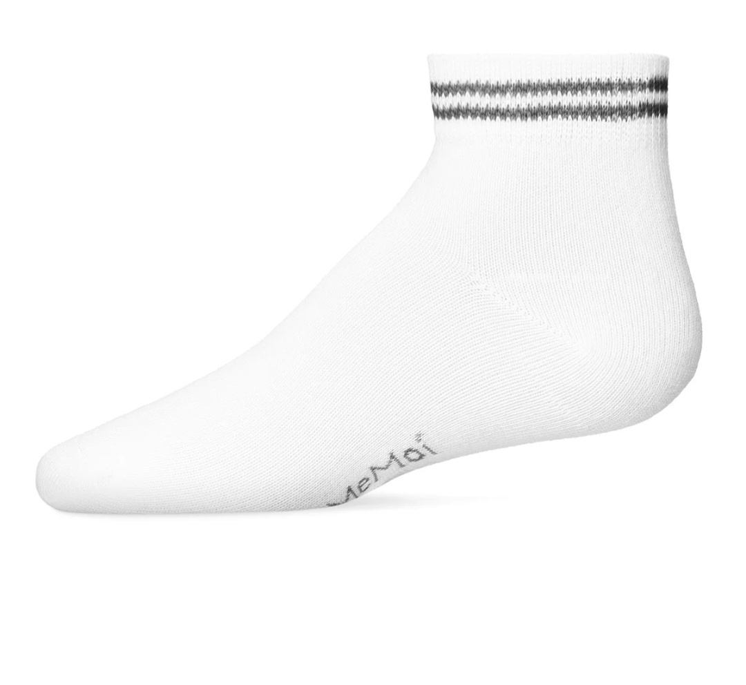 Memoi Girls Ziggy Double Ring Anklet Sock - Sox World Plus