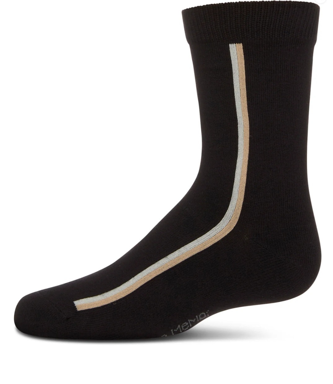 Memoi Boys Dual Line Crew Socks - Sox World Plus