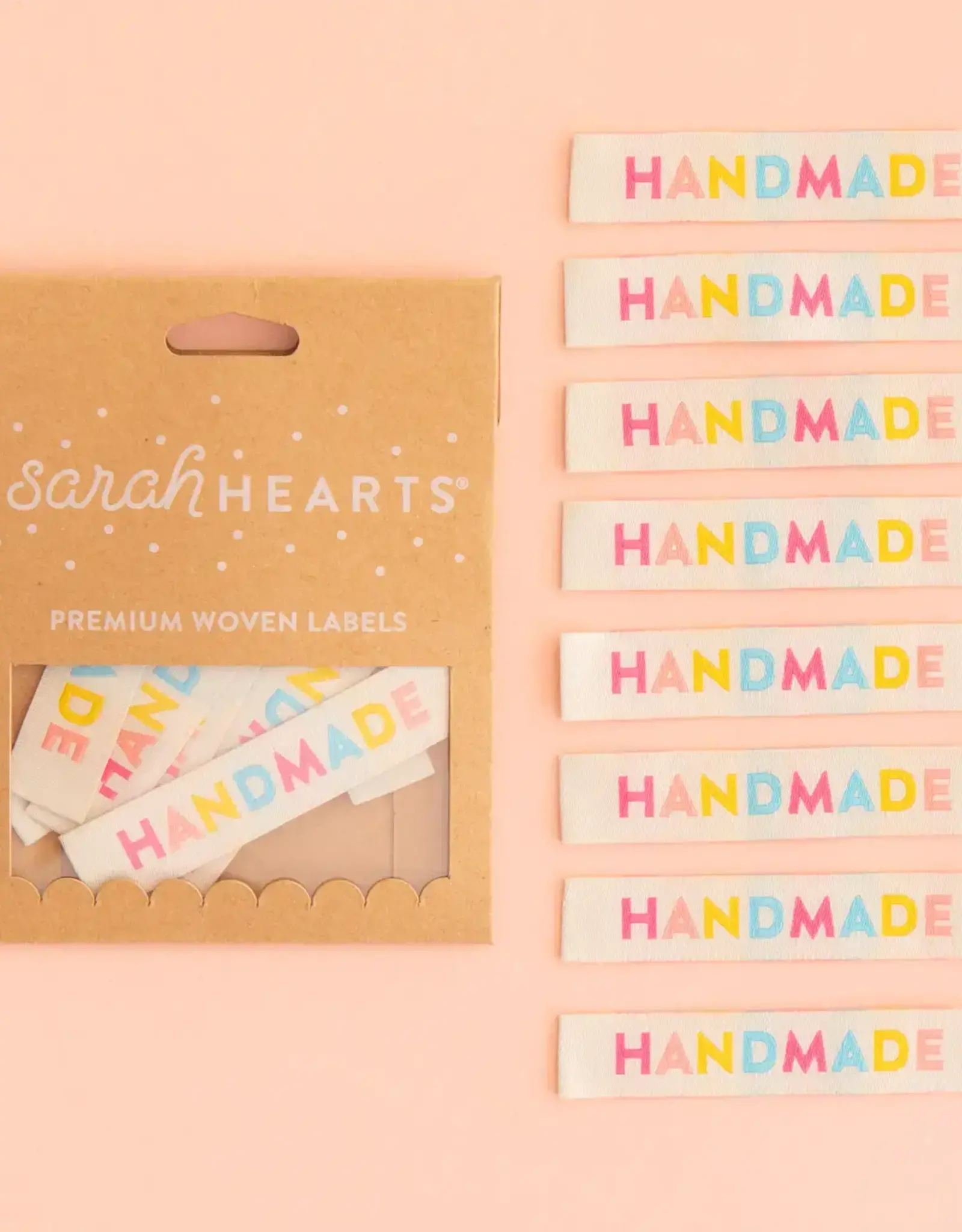 Colorful Handmade Woven Labels - The Blue Purl - Yarn and Knitting Shop