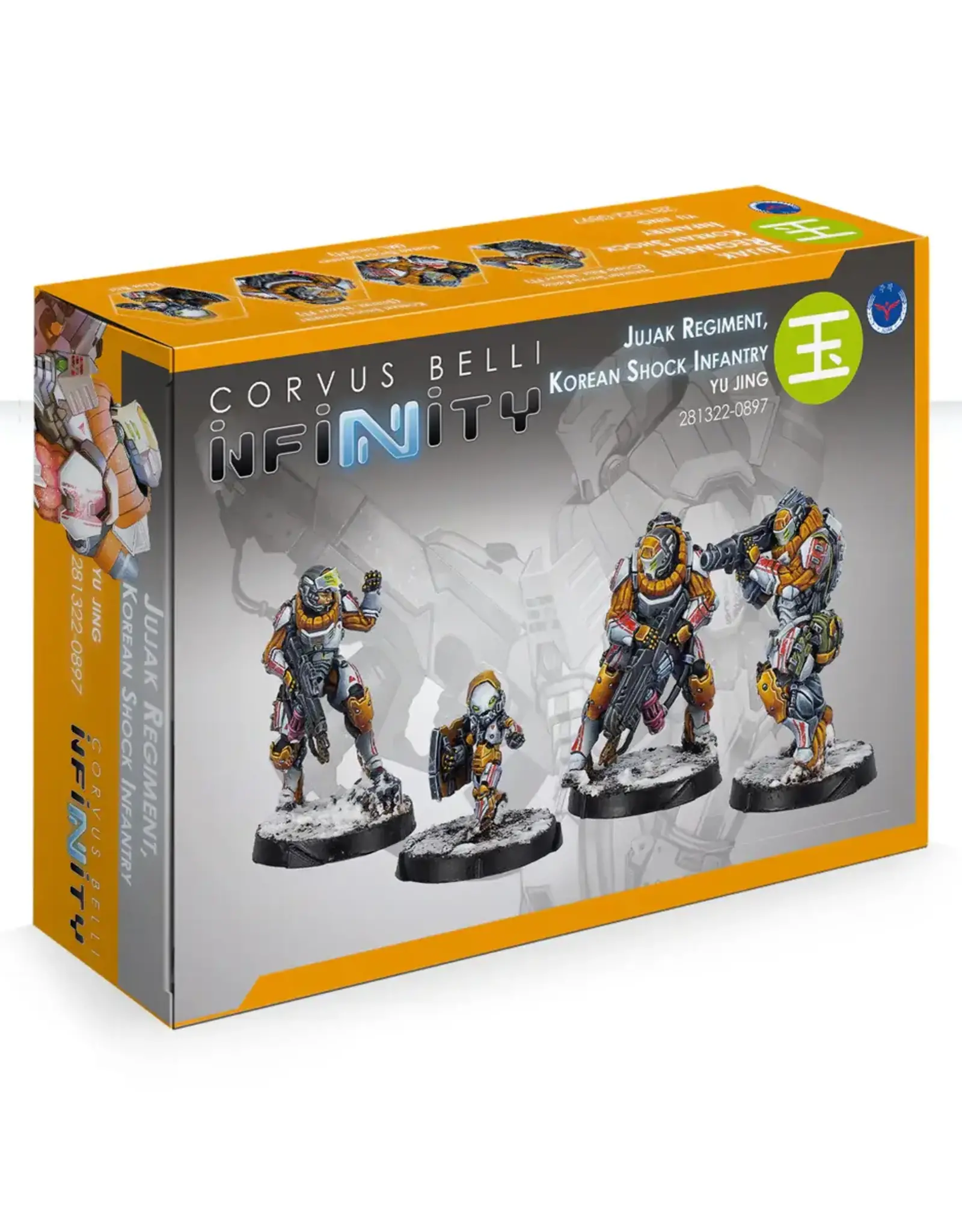 Corvus Belli Infinity: Jujak Regiment, Korean Shock Infantry - Rune & Board