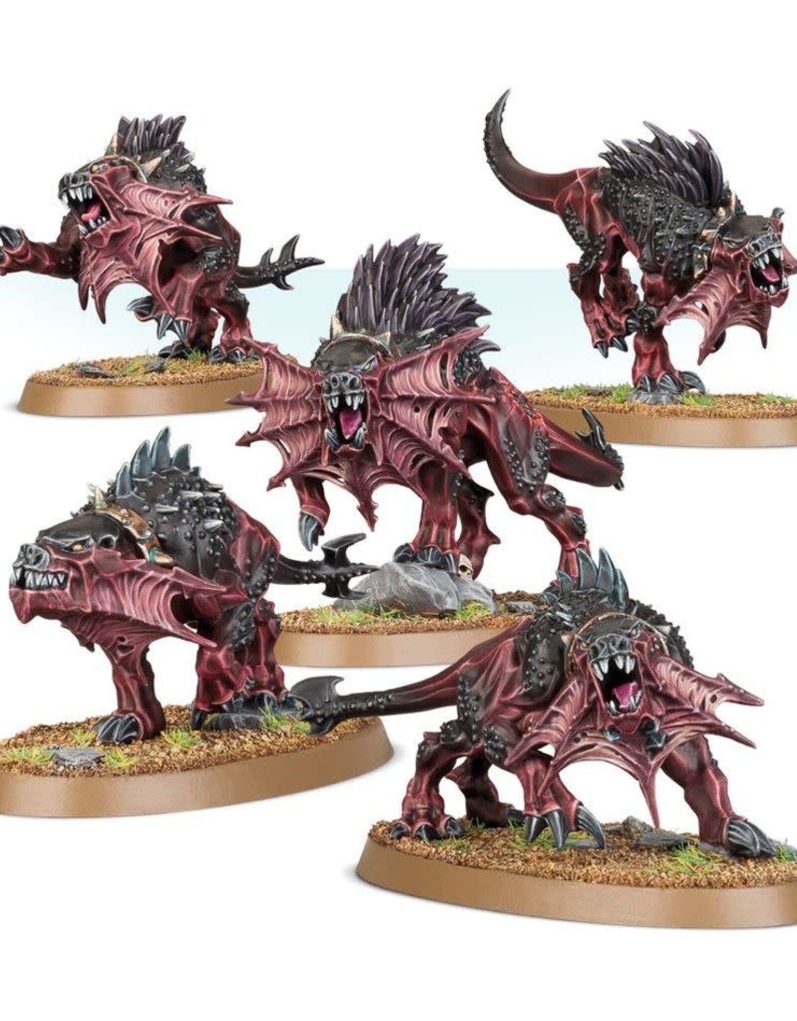 Games Workshop Warhammer AoS: Blades of Khorne - Flesh Hounds - Rune ...