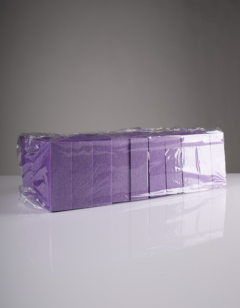 Red Brand - Slim Buffer Purple - 80/100 - 500pc - ABS Beauty Supply