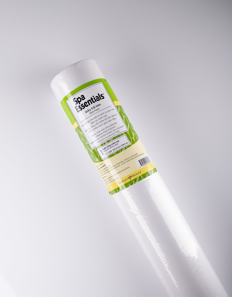 Spa Essentials Table Paper - 21" x 225' - Single - ABS Beauty Supply