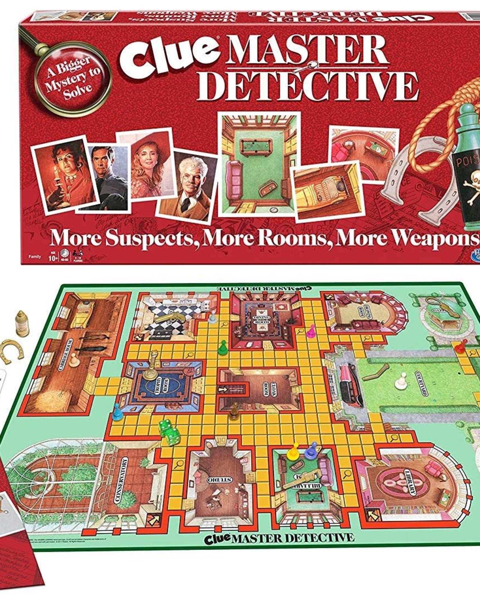 Hasbro Clue Master Detective - The Toy Quest