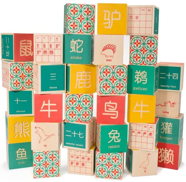 Chinese Alphabet Blocks - The Toy Quest