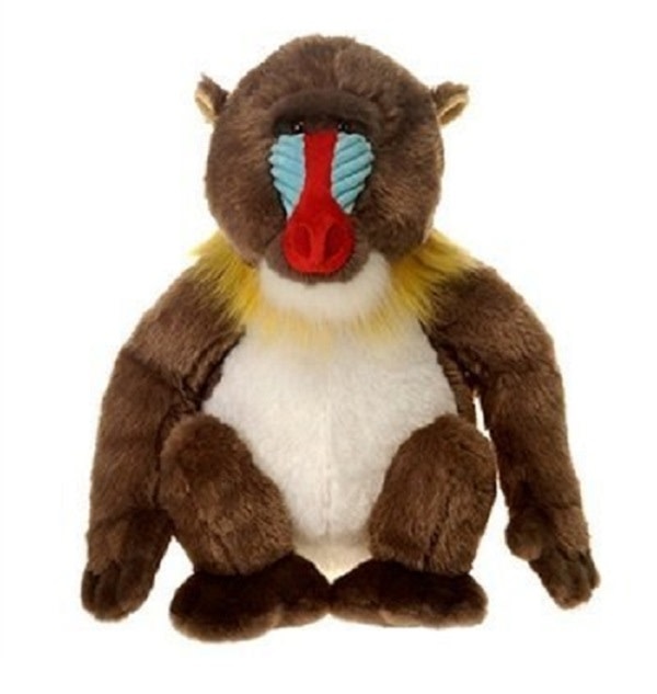 12" Sitting Mandrill - The Toy Quest