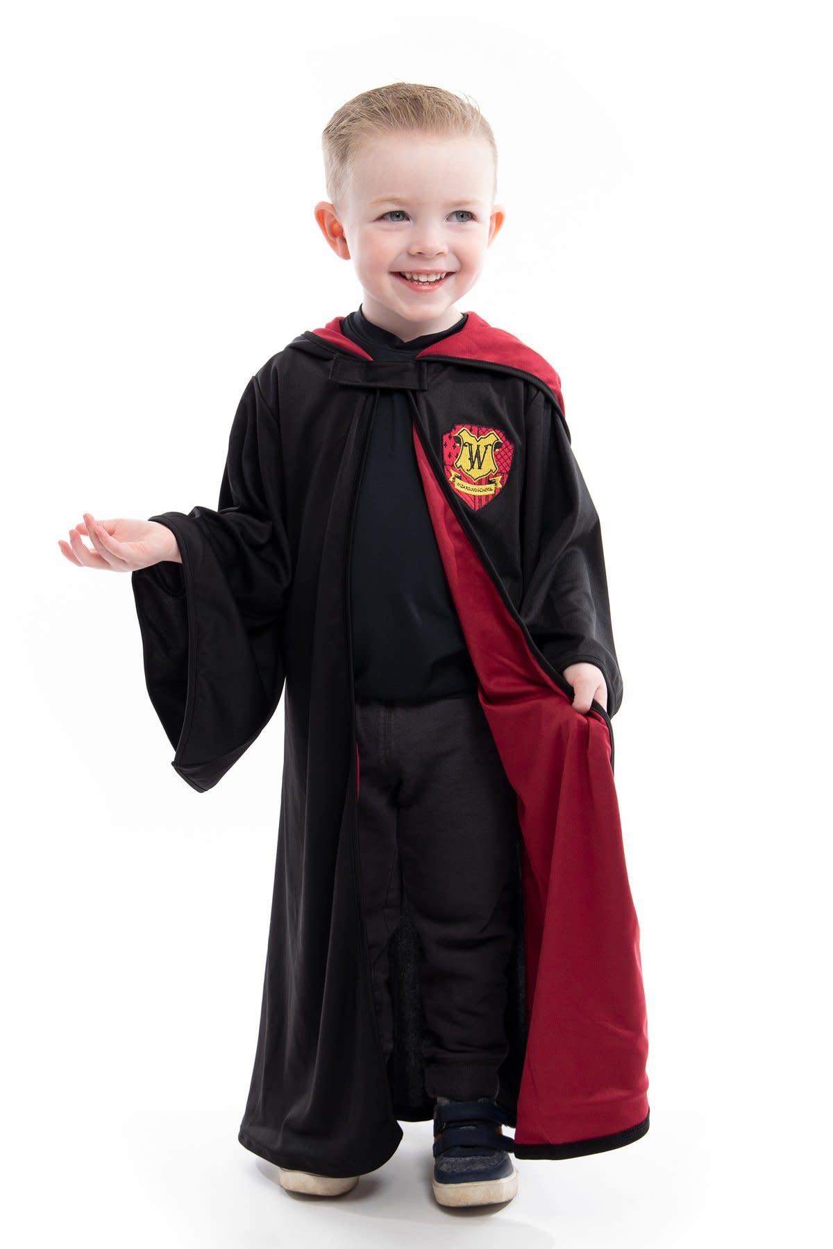 Red Hooded Wizard Robe - The Toy Quest