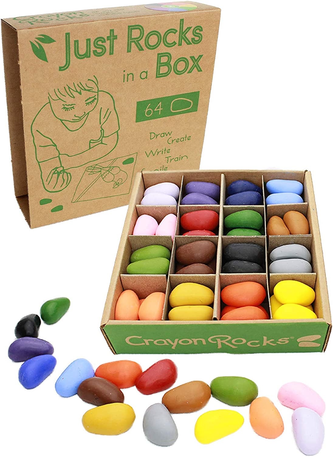 rocks in a box 64 count - The Toy Quest