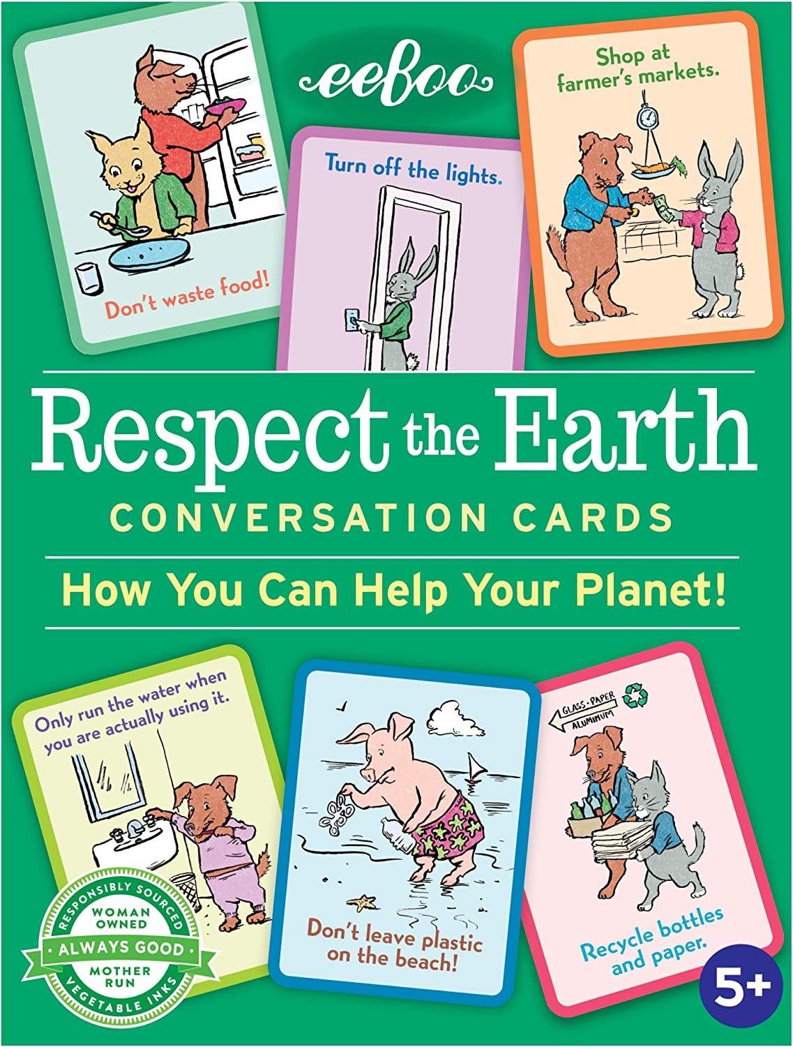Respect The Earth Conversation Cards - The Toy Quest