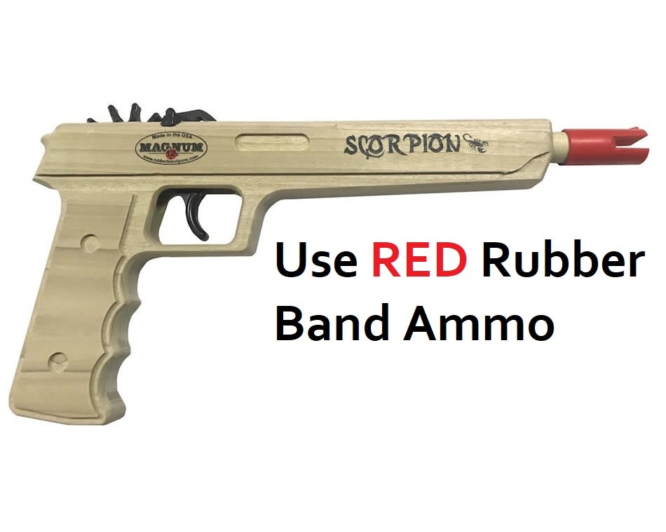 Scorpion Pistol Rubber Band Gun - The Toy Quest